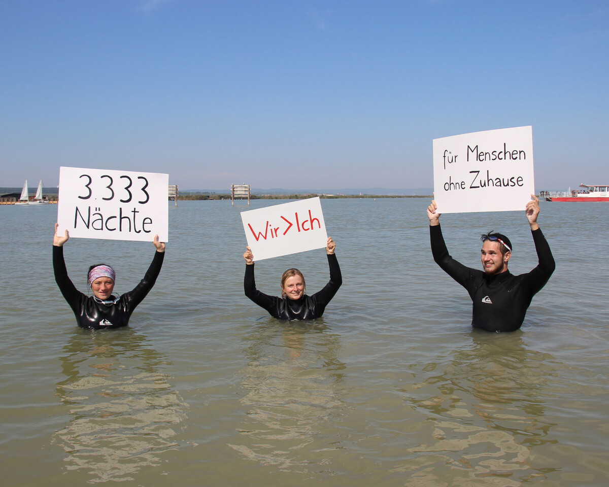 Heimo, Katrin & Alina gehen 650 Kilometer für Menschen ohne Zuhause ...